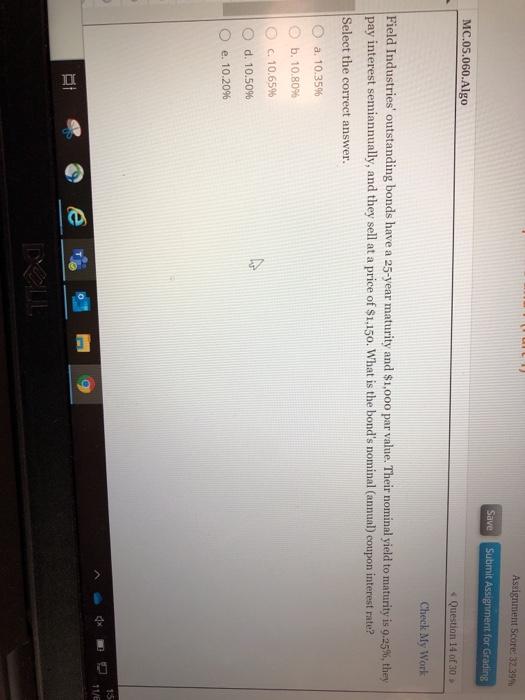 Solved Assignment Score: 3239 Save Submit Assignment for | Chegg.com