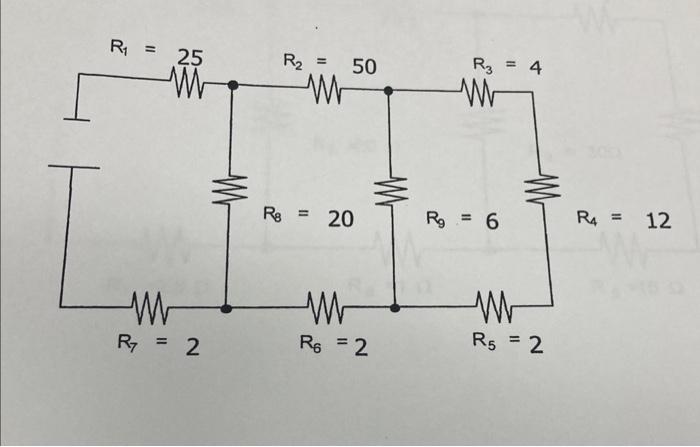 Solved Find The Total Resistance. | Chegg.com
