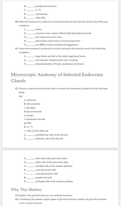 Solved Exercise 27: Functional Anatory of the Endocrine | Chegg.com Solved Exercise 27: Functional Anatory of the Endocrine | Chegg.com