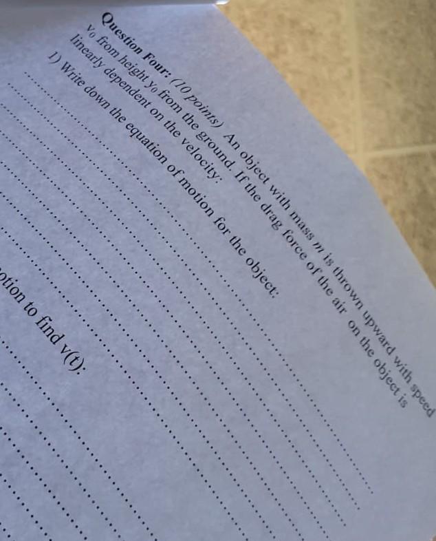 Solved Please make your handwriting very clear, if it is not | Chegg.com