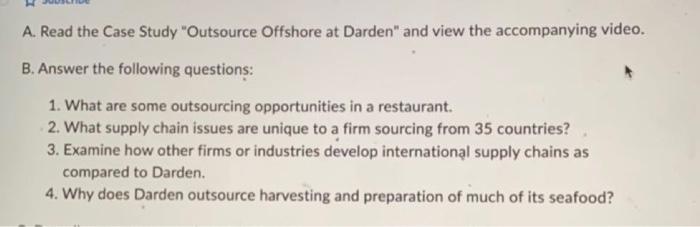 Solved Darden Restaurants, owner of popular brands such as | Chegg.com