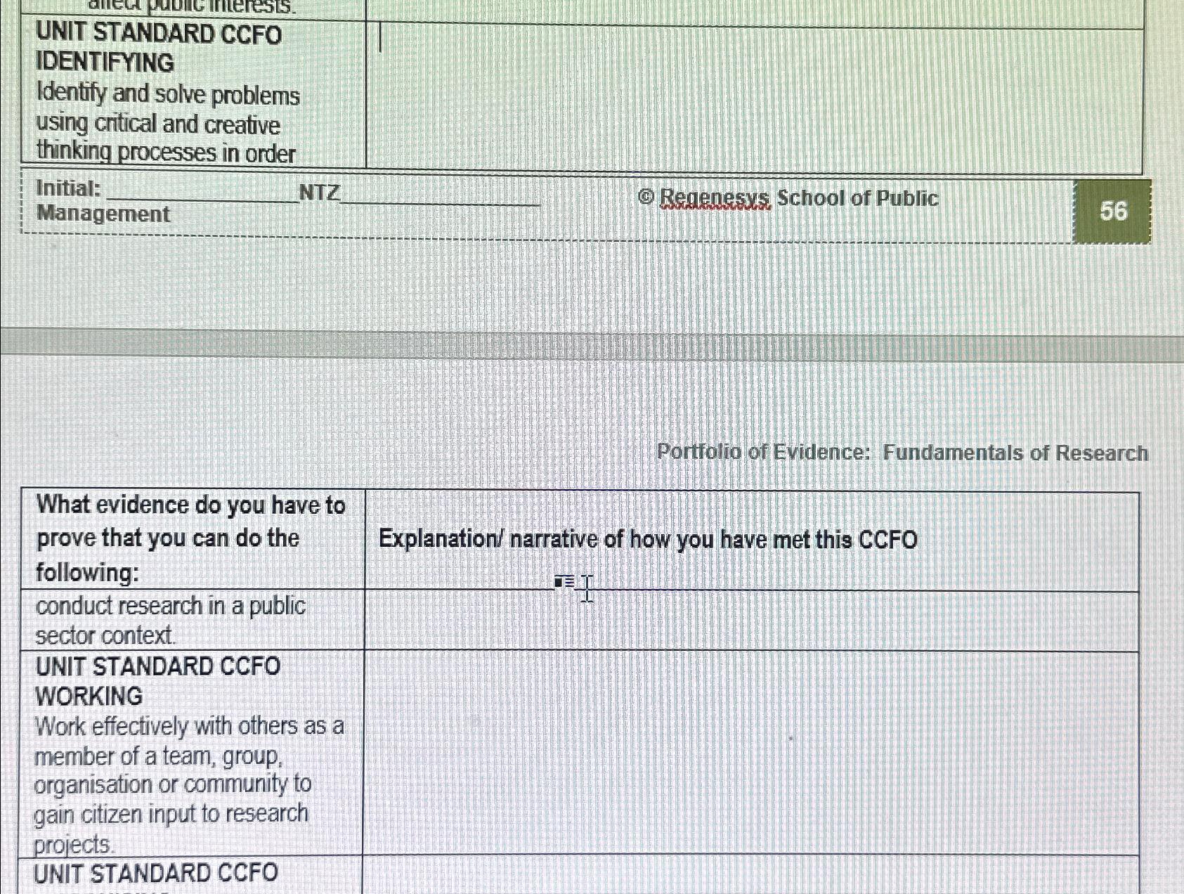 Solved UNIT STANDARD CCFO IDENTIFYINGIdentify and solve | Chegg.com