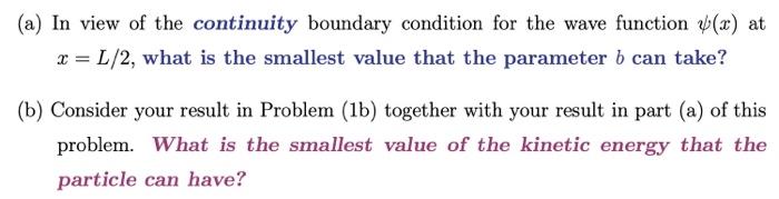 Solved Consider a system comprising a particle of mass m | Chegg.com