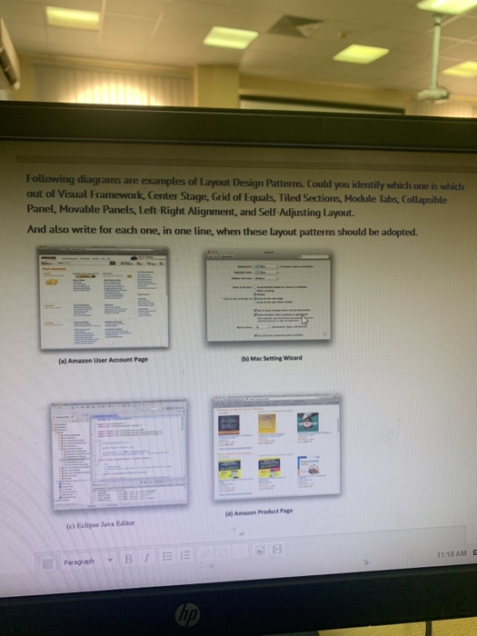 Solved Following diagrams are examples of Layout Design | Chegg.com