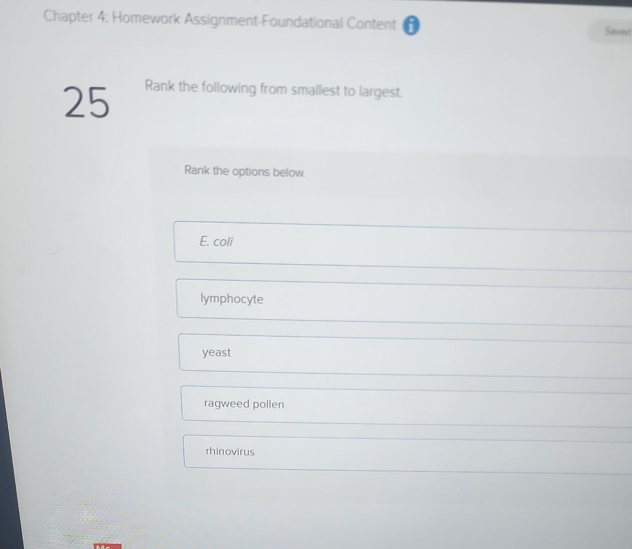 Solved Chapter 4: Homework Assignment-Foundational Content i | Chegg.com