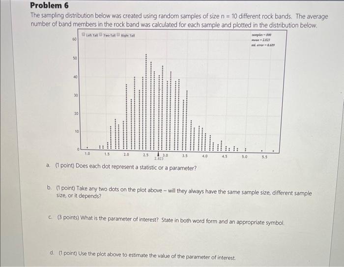 Solved ts) For each set of hypotheses, circle if the | Chegg.com