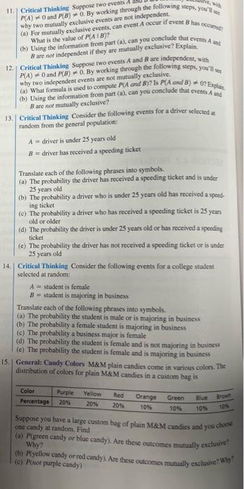 Solved Sectian 4.2 00. 149=1741. Statistical Literacy If two | Chegg.com