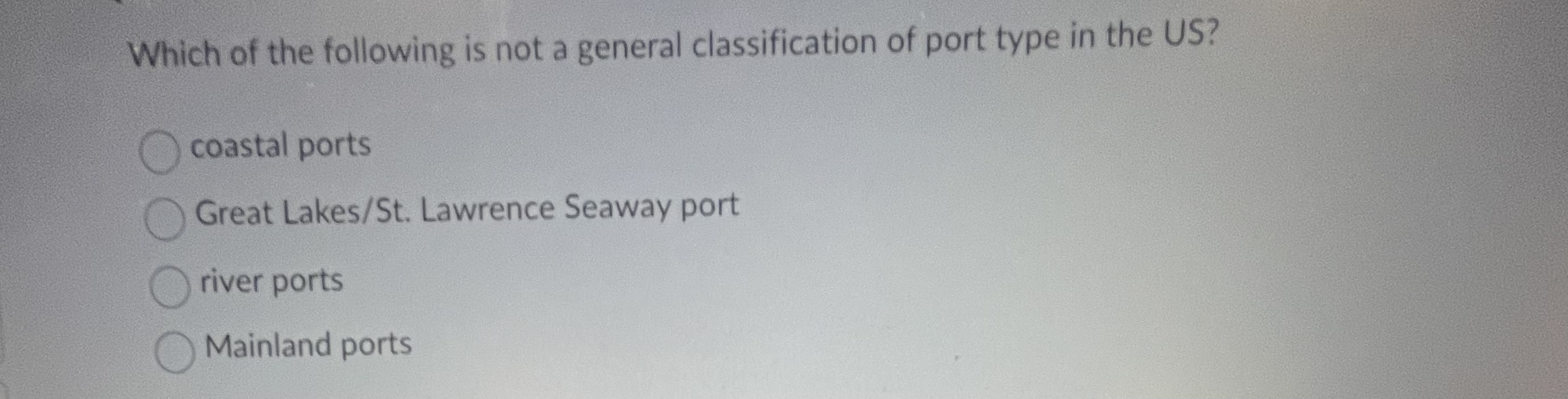 Solved Which of the following is not a general | Chegg.com