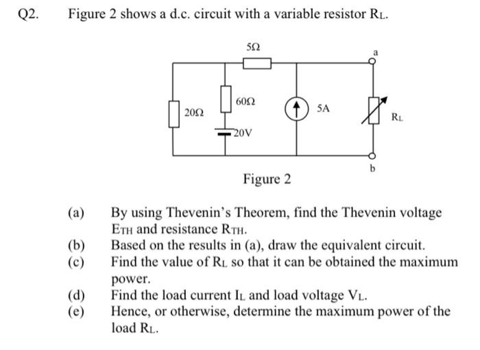Solved Q1. By using Kirchhoff's laws in figure 1 , (a) Write | Chegg.com
