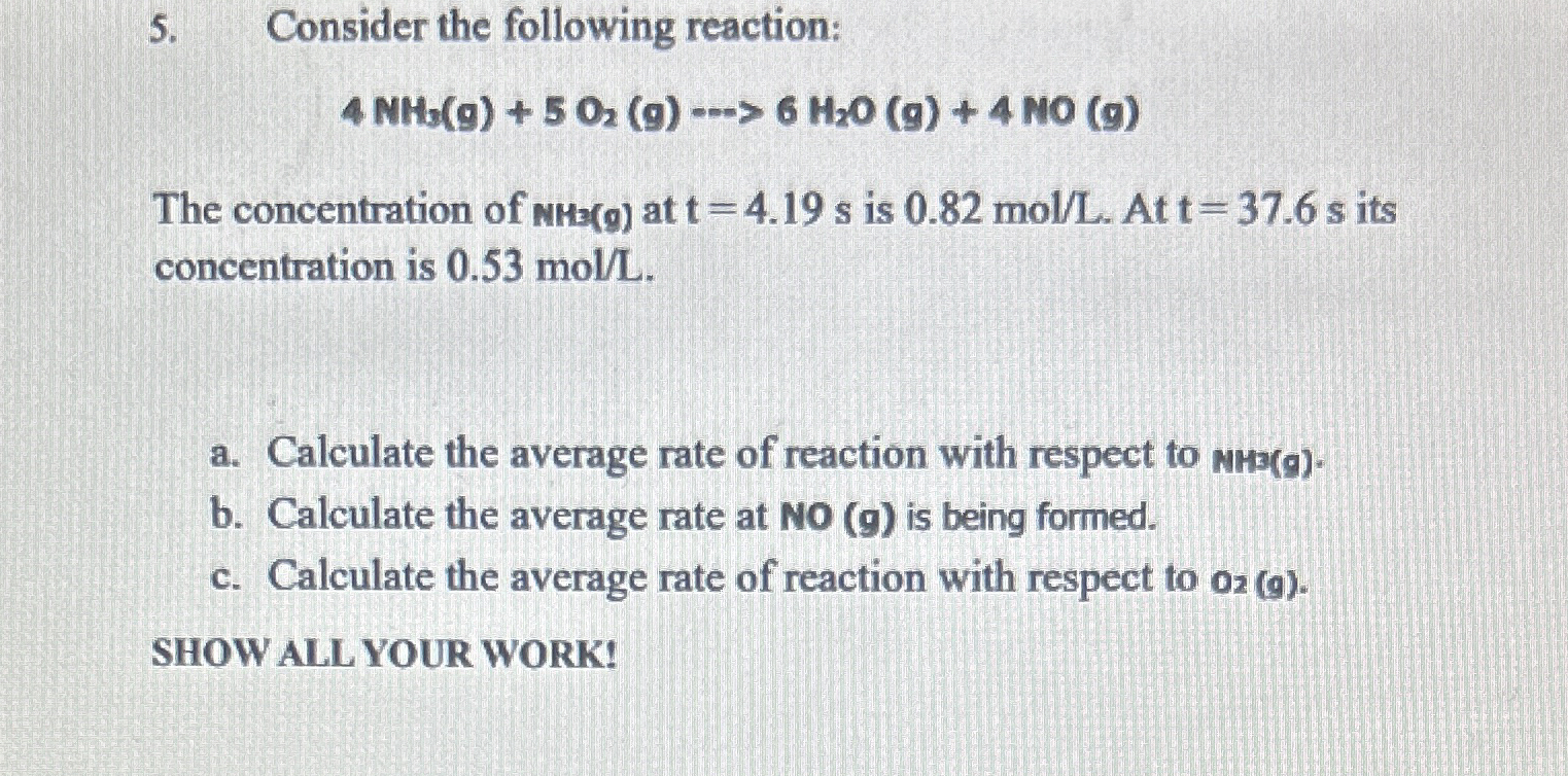 Solved Consider the following | Chegg.com