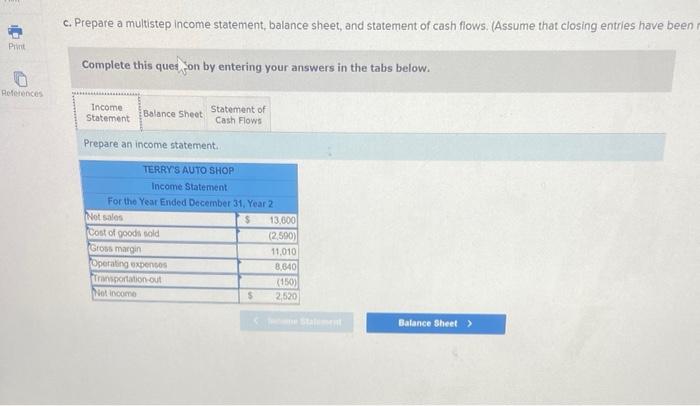 Solved Required information Exercise 4-12A (Algo) Effect of | Chegg.com
