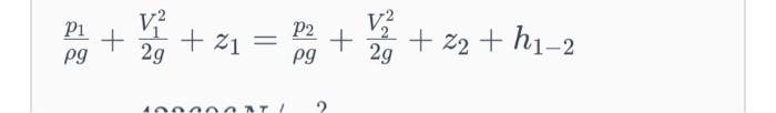 Solved ρgp1+2gV12+z1=ρgp2+2gV22+z2+h1−2TABLE B.1 SI units | Chegg.com