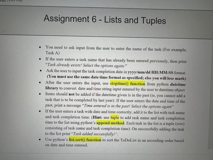 Solved Using Python Create A Program That Will Act As A