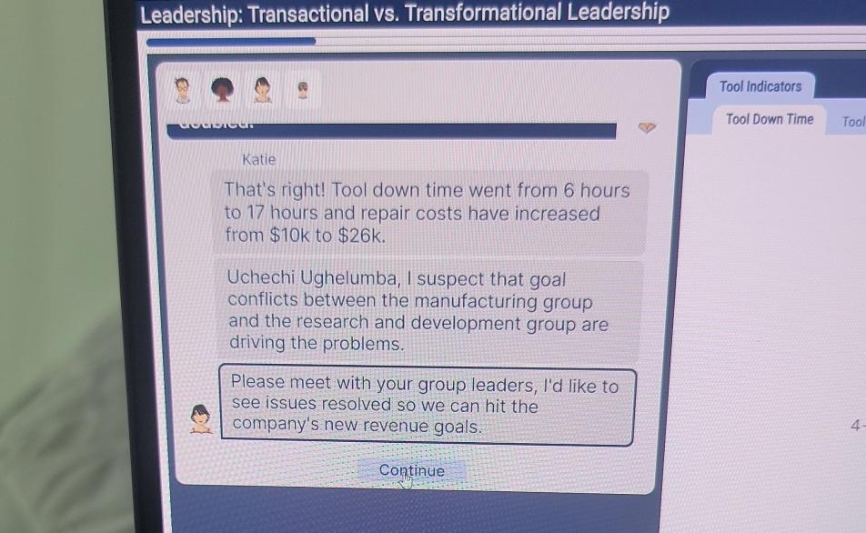 Solved Leadership: Transactional vs. ﻿Transformational | Chegg.com