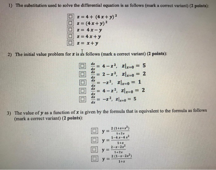 Solved Problem #4 Solve initial value problem as follows: dy | Chegg.com