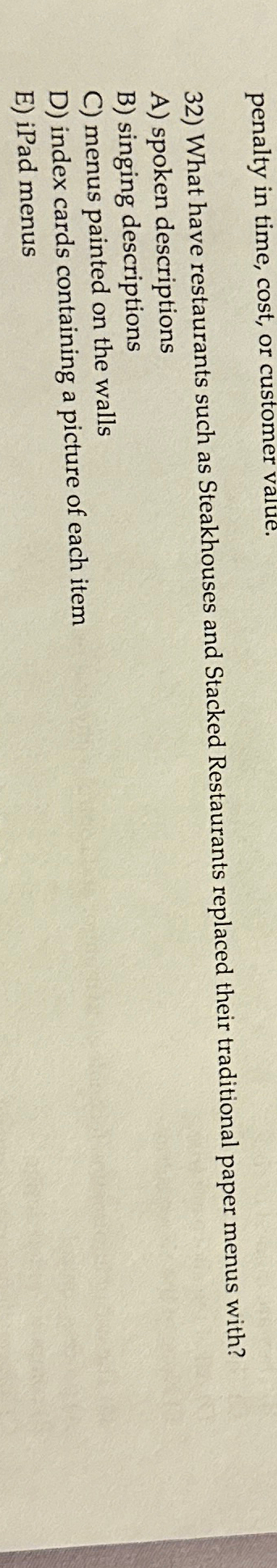 Solved One environmentally friendly approach to product | Chegg.com