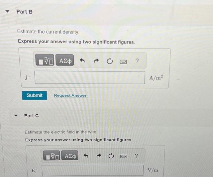 Solved A 0.69−mm-diameter copper wire carries a tiny current | Chegg.com