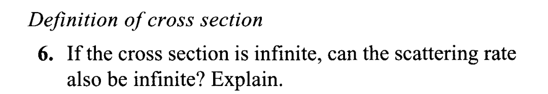 Solved Definition of cross section6. ﻿If the cross section | Chegg.com