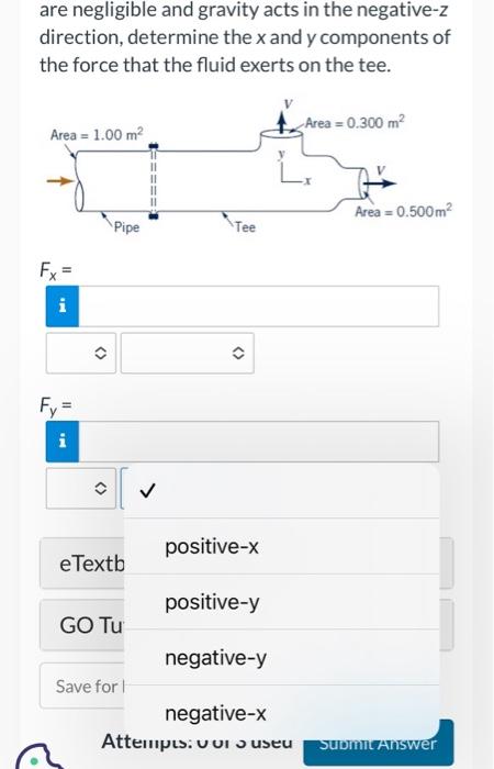 Solved Water flows as two free jets from the tee attached to | Chegg.com