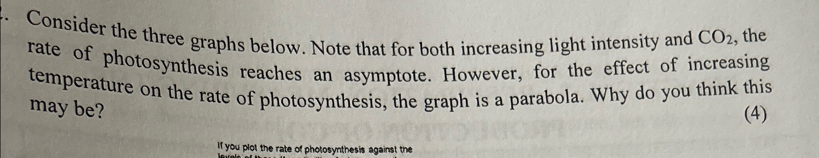 Solved Consider the three graphs below. Note that for both | Chegg.com