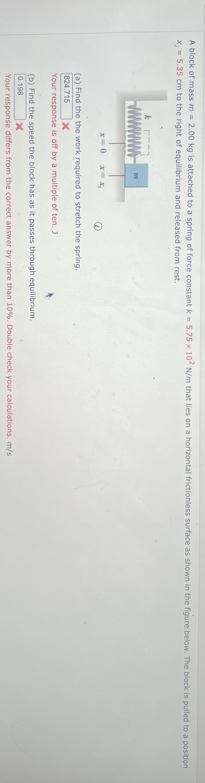 Solved physics question chapter 13, ﻿homework question #2 | Chegg.com