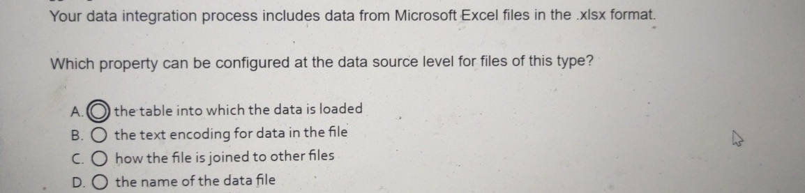 Solved Your data integration process includes data from | Chegg.com