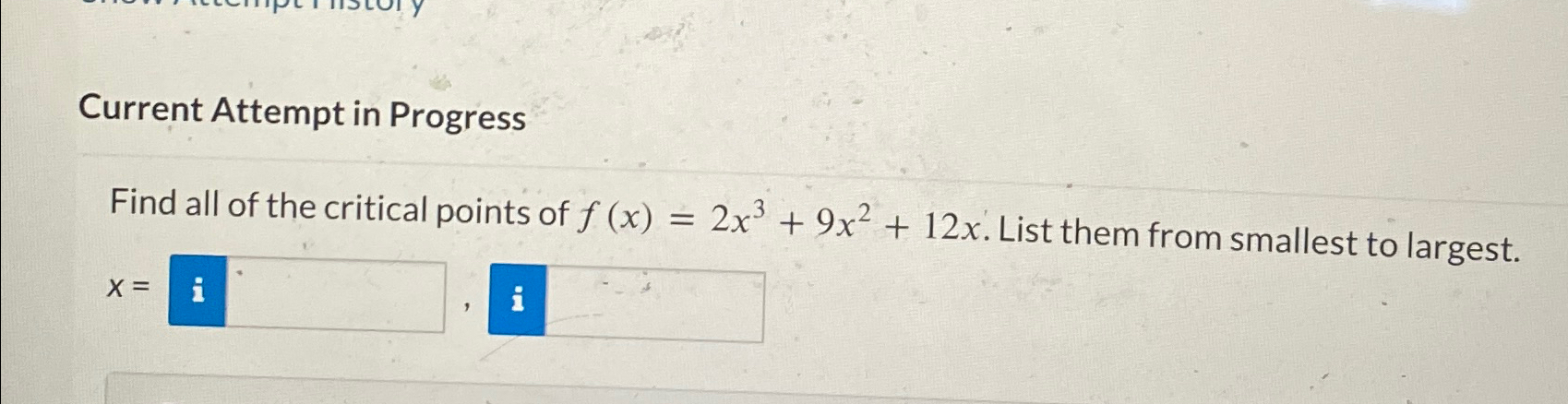 Solved Current Attempt in ProgressFind all of the critical | Chegg.com