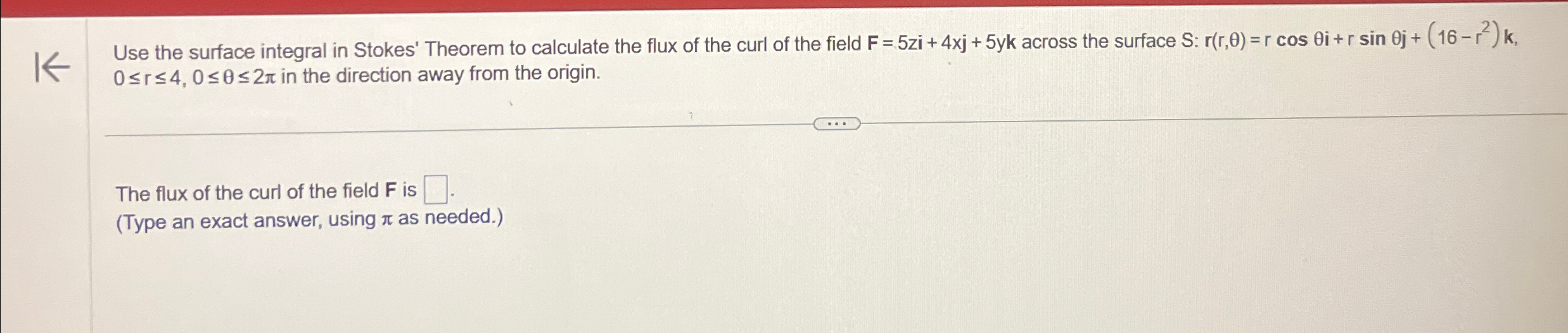 Solved Use the surface integral in Stokes' Theorem to | Chegg.com