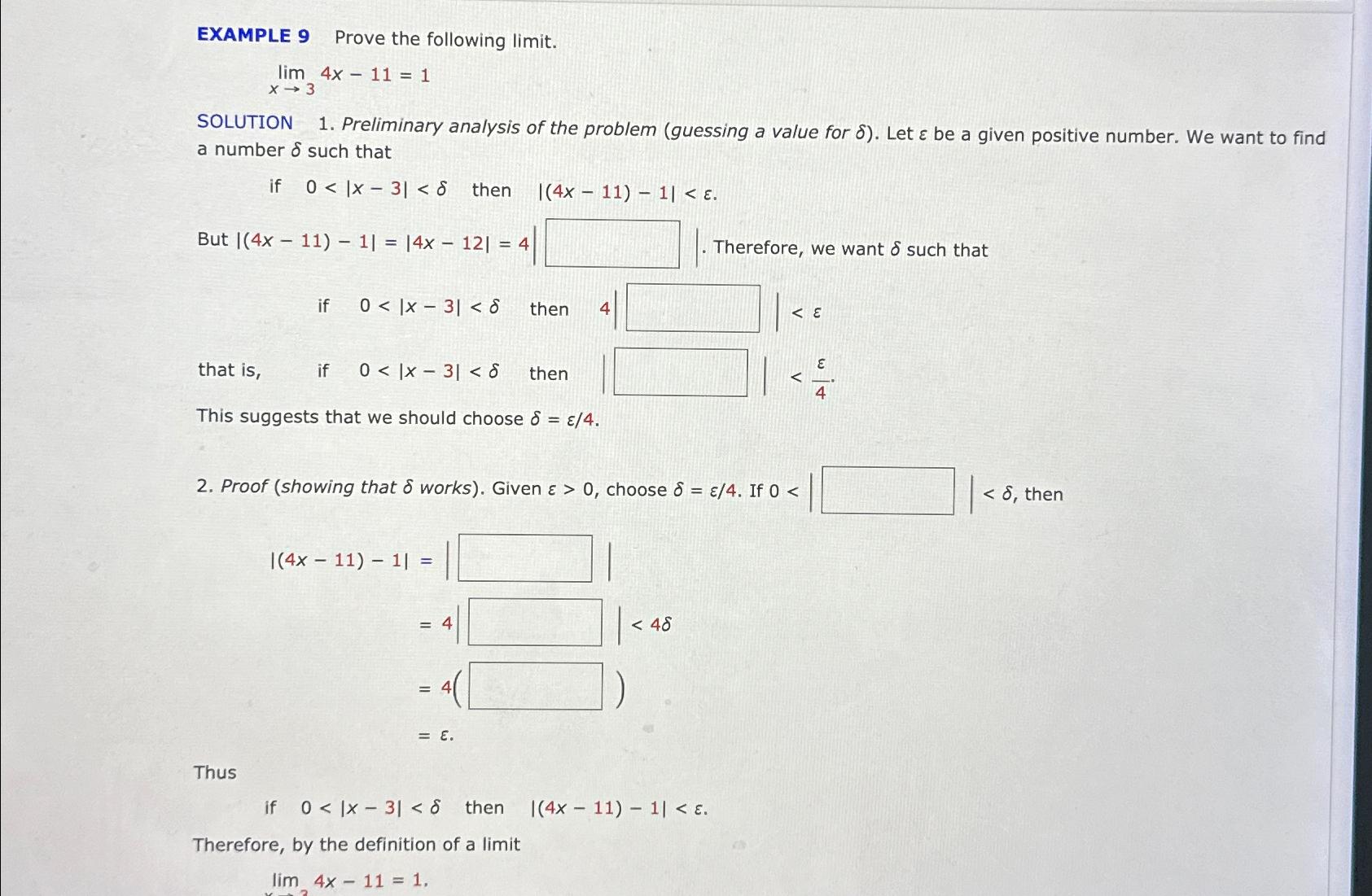 Solved EXAMPLE 9 ﻿Prove the following | Chegg.com