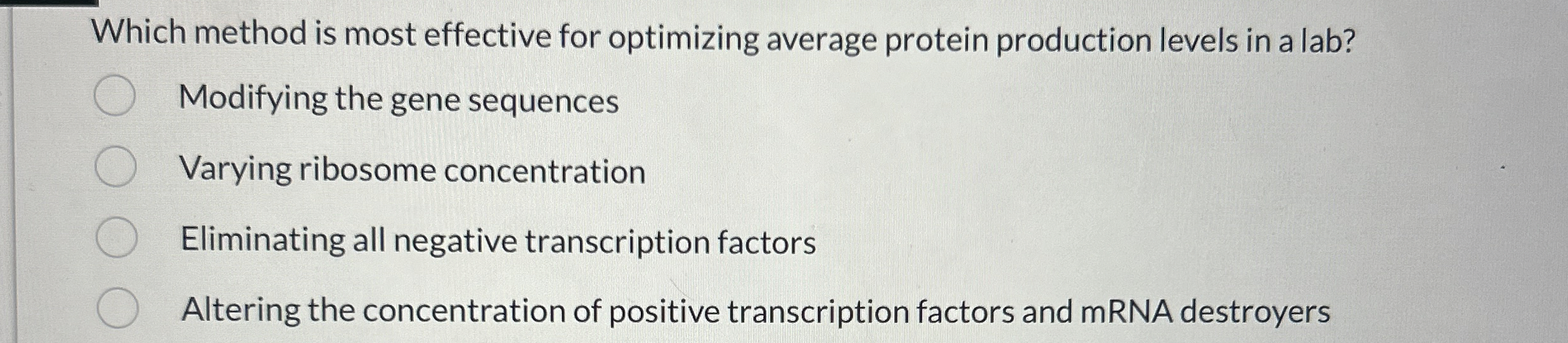 Solved Which method is most effective for optimizing average | Chegg.com