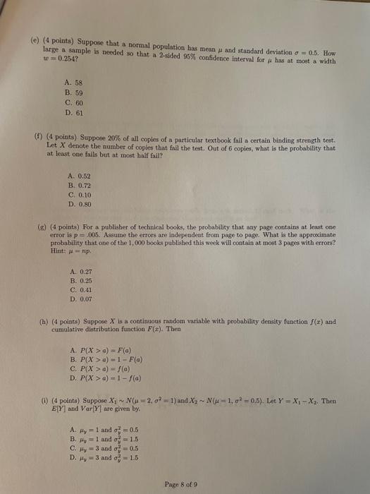 Solved 3. Multiple Choice. Circle all answers that apply. | Chegg.com
