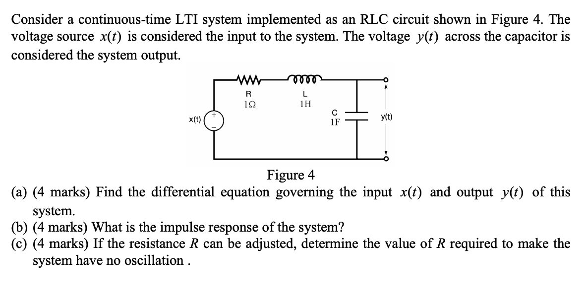 Solved Consider a continuous-time LTI system implemented as | Chegg.com