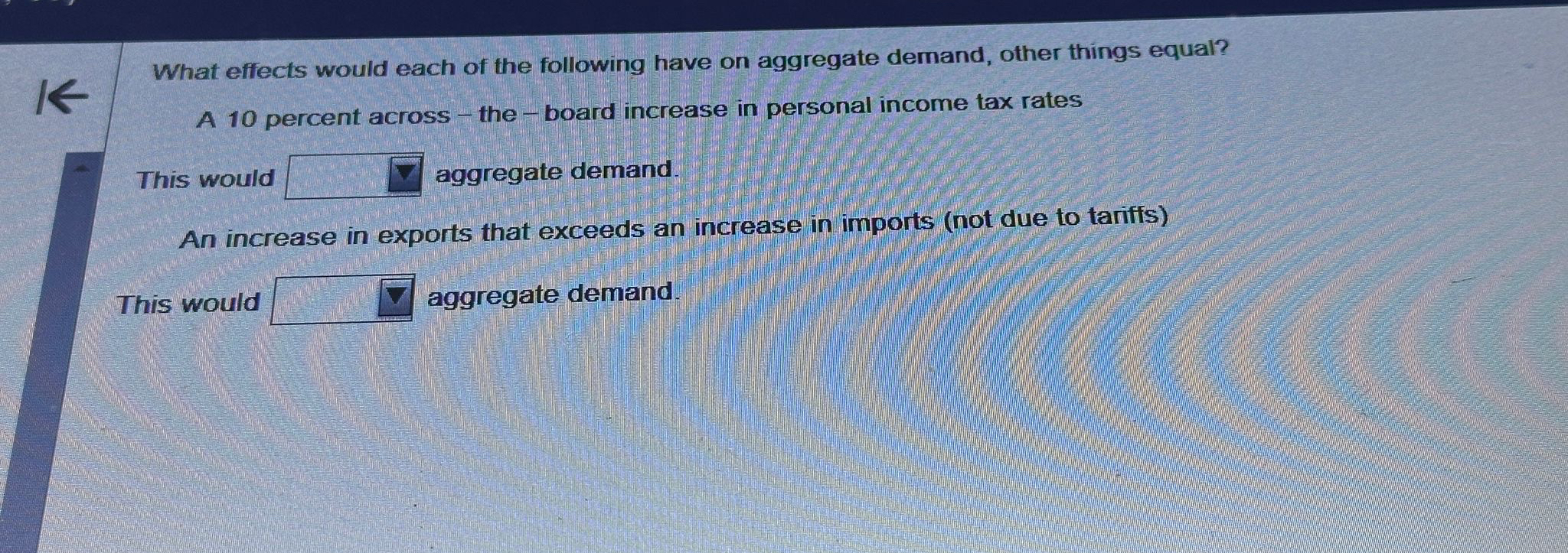Solved What effects would each of the following have on | Chegg.com