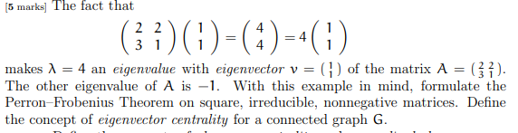 Solved [5 ﻿marks] ﻿The fact | Chegg.com