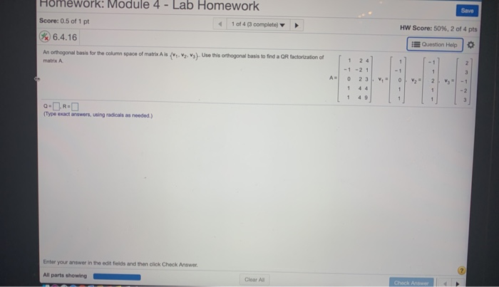 Solved Save Homework Module 4 Lab Homework Score 05 Of