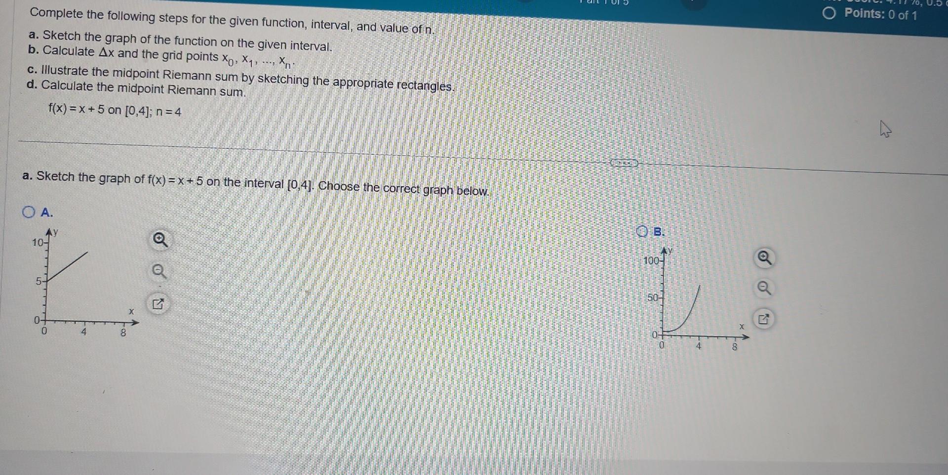 Solved Complete the following steps for the given function, | Chegg.com