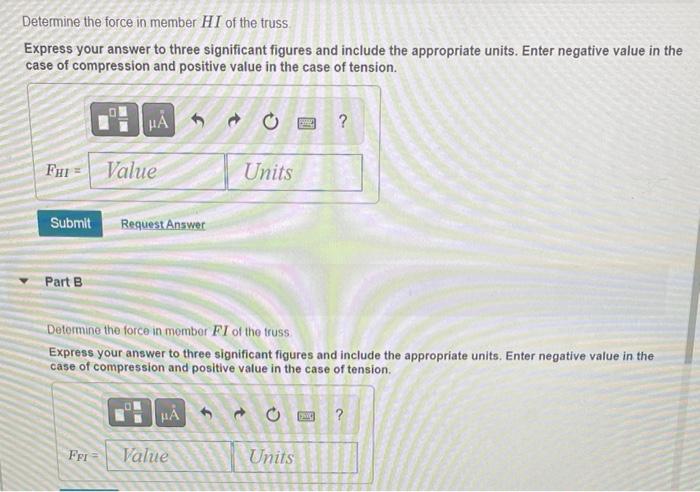 [Solved]: Consider the truss shown in (Figure 1). Suppose t