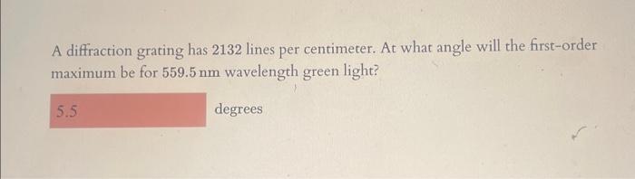 Solved a) What is the smallest separation between two slits | Chegg.com