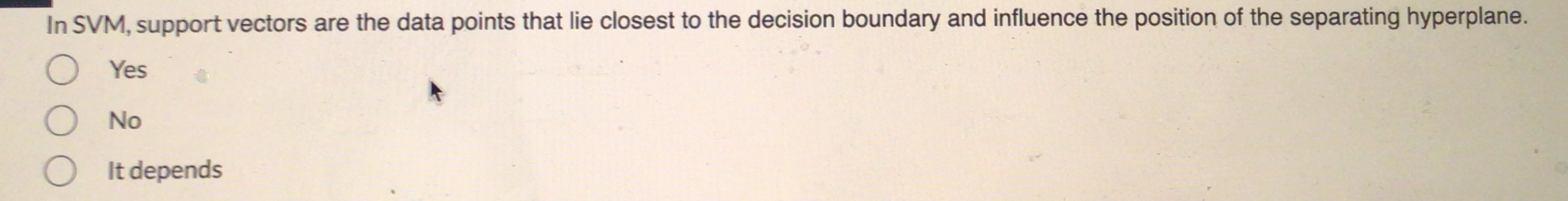Solved In SVM, ﻿support vectors are the data points that lie | Chegg.com