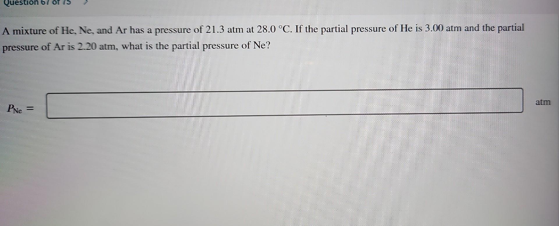 Solved A gas mixture is made by combining 8.7 g each of | Chegg.com