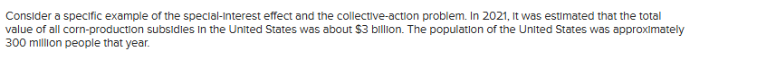 Solved Consider a specific example of the special-Interest | Chegg.com