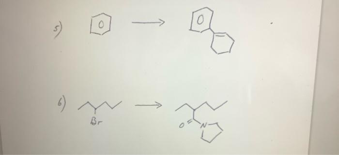 Solved Rules for organic synthesis exercises.• Identify what | Chegg.com