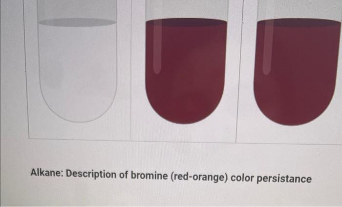Solved What was observed when mixing the alkanes, alkenes, | Chegg.com