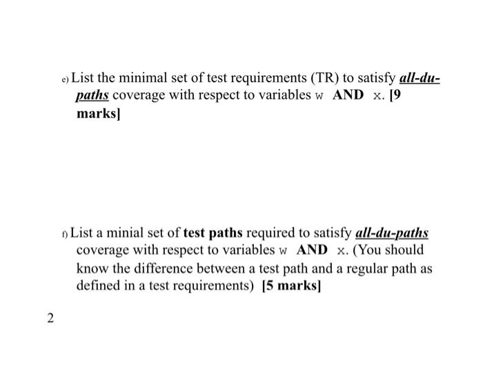Solved Consider the following control graph: a) Which nodes | Chegg.com