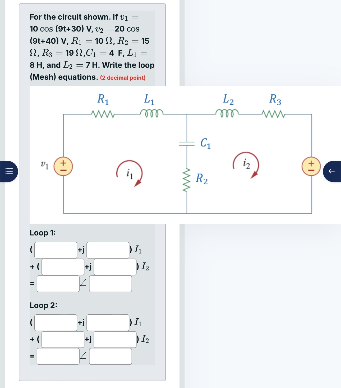 Solved For the circuit shown. If | Chegg.com