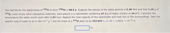 Solved Assuming that each atom that decays emits one alpha | Chegg.com
