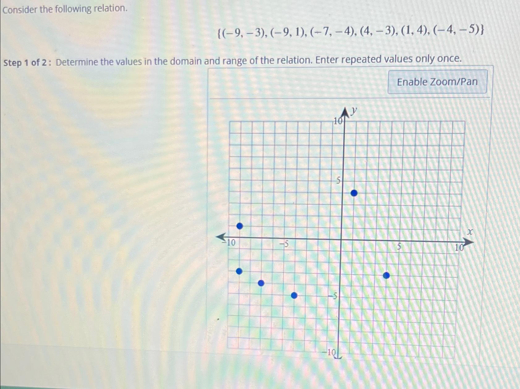 Solved Consider the following | Chegg.com