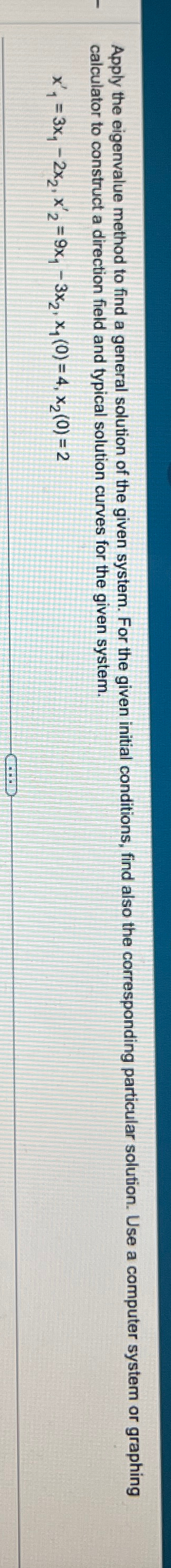 Solved calculator to construct a direction field and typical | Chegg.com
