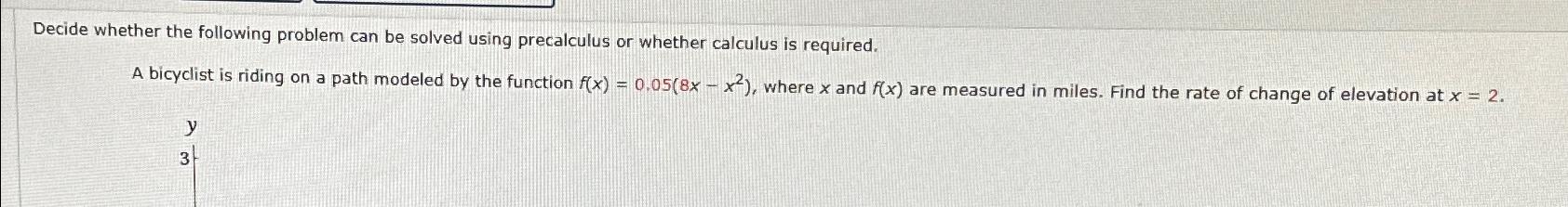 Solved Decide whether the following problem can be solved | Chegg.com