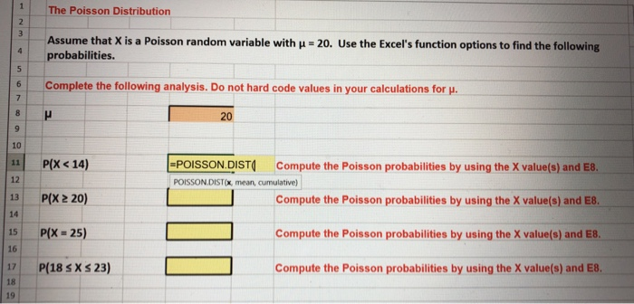 Solved The Poisson Distribution Assume that X is a Poisson | Chegg.com